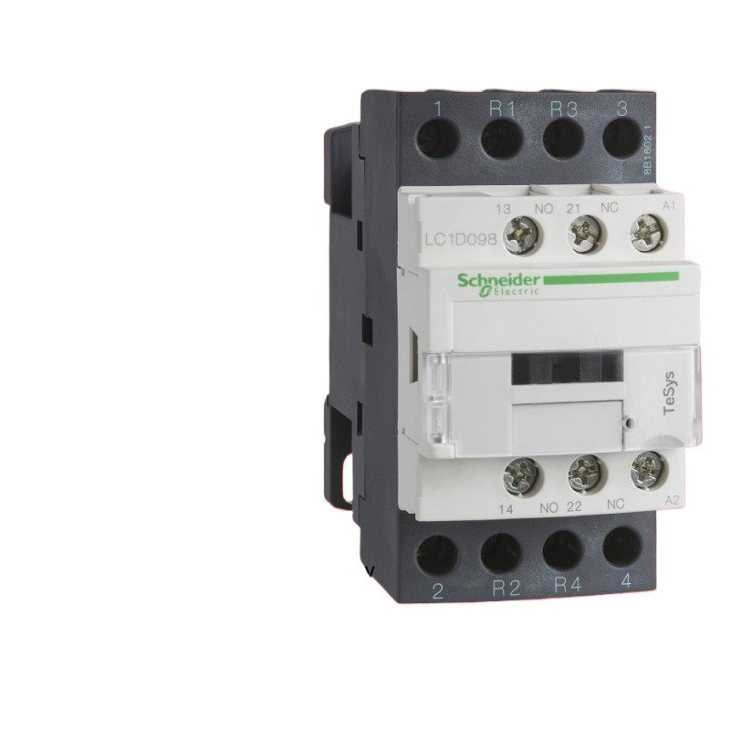 Schneider 4-pole contactor LC1D258 LC1D188 LC1D128 LC1D098 2 open 2 ...