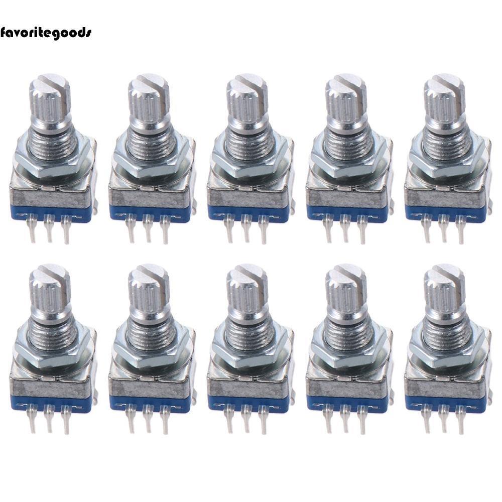 FAVORITEGOODS Rotary Encoder Code Switch, 360 Degree EC11 ...