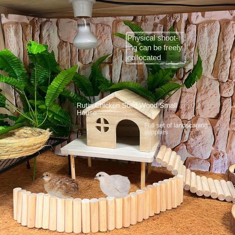 Spot goods chicken cage bird nest bird house Rutin Chicken Landscaping ...