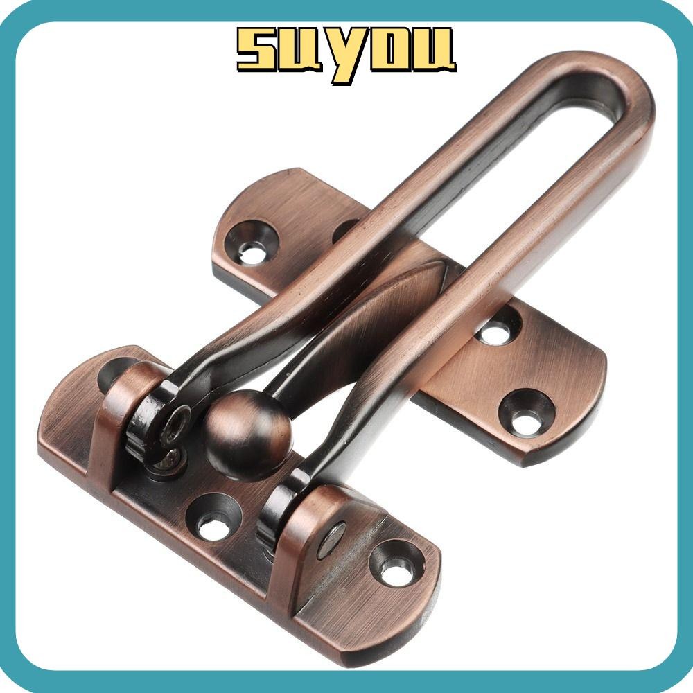 SUYO Swing Bar Door Lock Safety Door Bolt Locks Home Security Durable ...