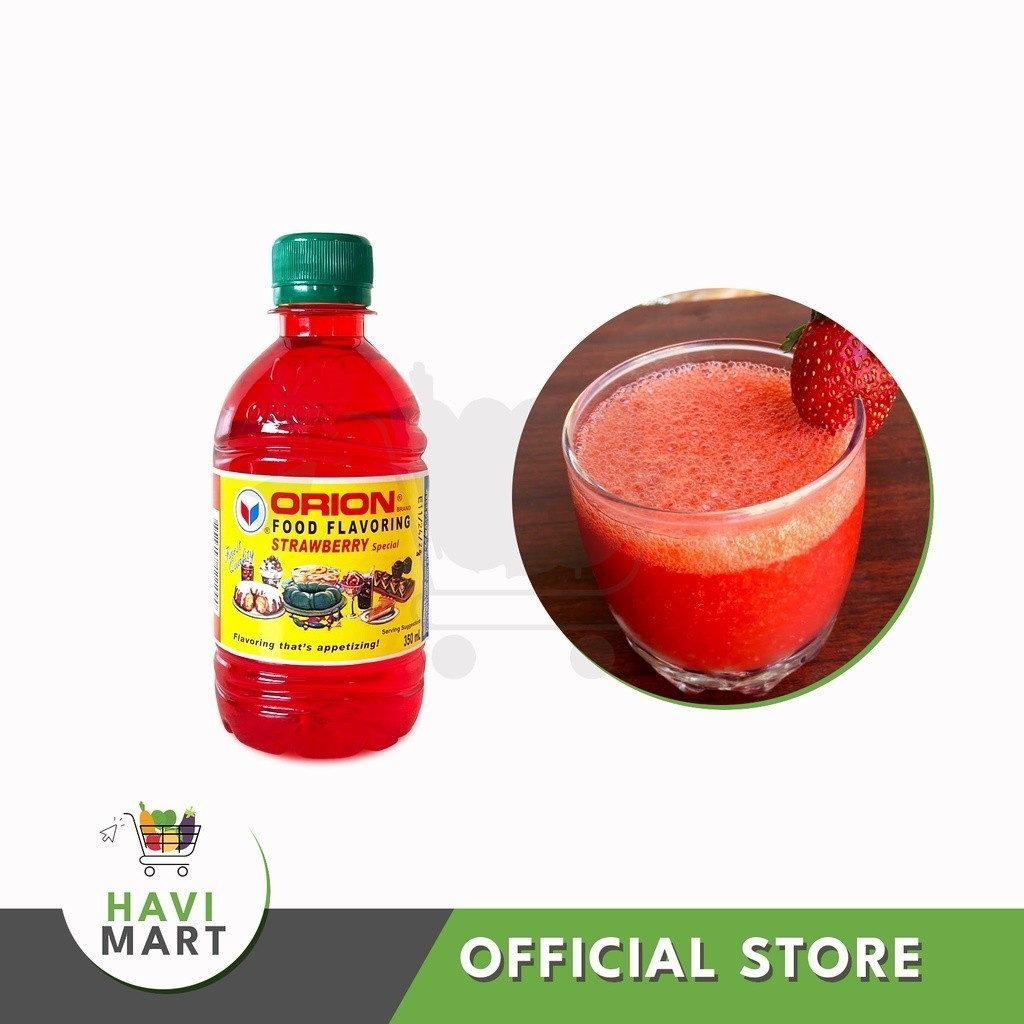 PH HAVI MART Orion Food Flavor Strawberry 350ml | Shopee Philippines
