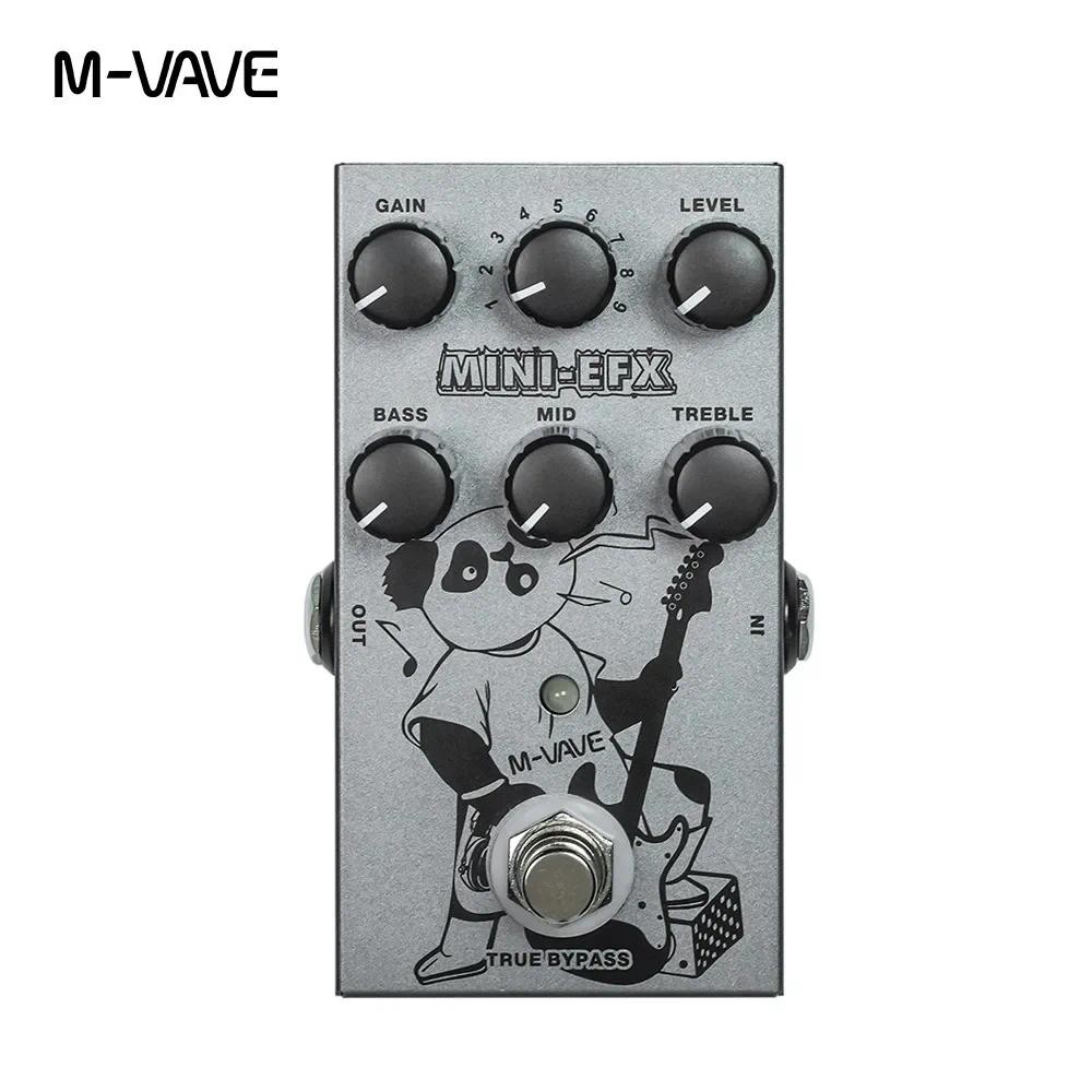 M-VAVE MINI-EFX Electric Guitar Multic-effects Pedal 4 Overdrive ...