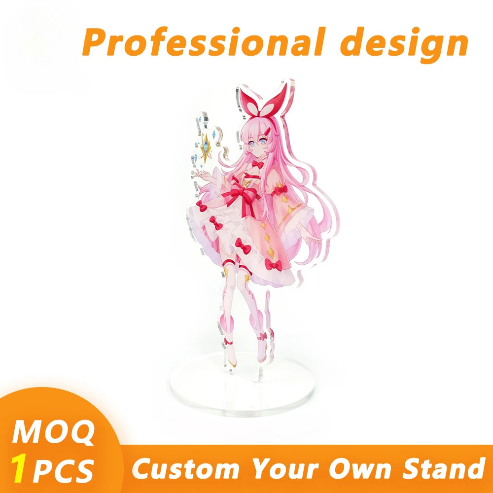 Custom Clear Acrylic Stand Personalized Anime Cartoon Character ...