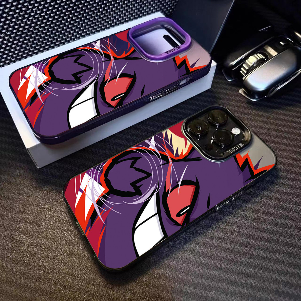 Pokémon men phone case iPhone 16/15 promax IMD color silver casing for ...