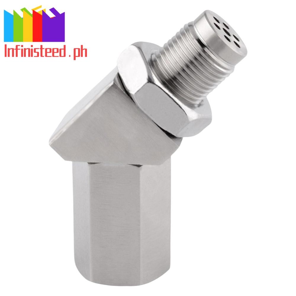 M18x1.5 Extension Catalytic Converter 45 Degree O2 Bung O2 Oxygen ...