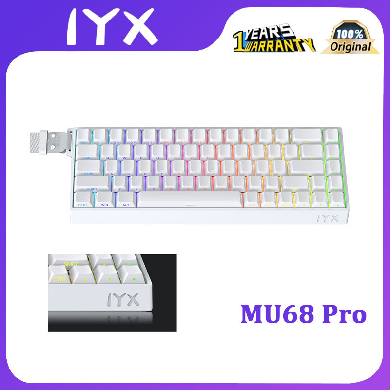 IYX MU68 Pro MU68 Ultra Gaming Office Keyboard Magnetic, 8K, aluminum ...