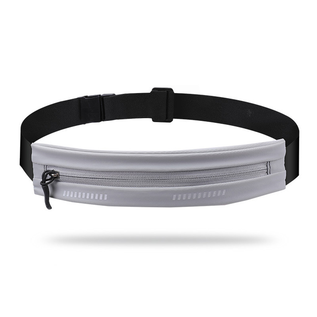 Adjustable Running Pouch Runners Belt Workout Waist Bag Elastic Slim ...