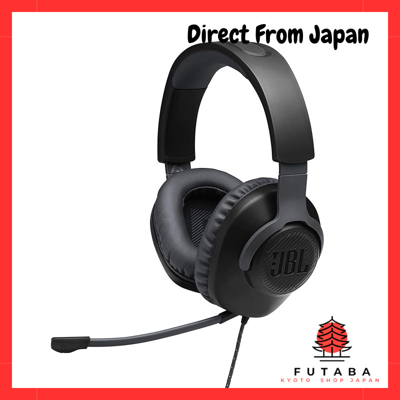 JBL Quantum 100 Over-Ear Wired Gaming Headset - White - Official Japan ModelDirect from Japan ...