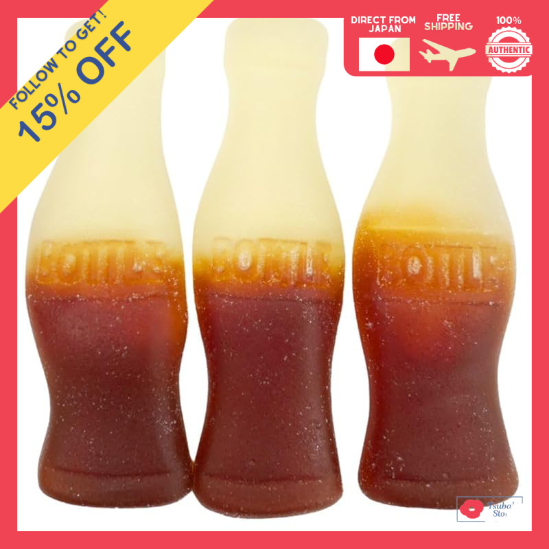 E-Can 1kg Big Cola Gummies, Cola Flavor, approximately 24 pieces ...