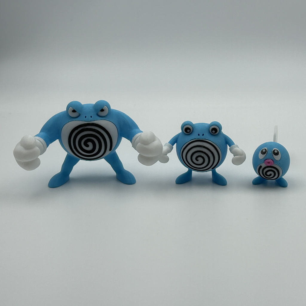 Hot Sale Quick Delivery Poliwhirl Poliwag Fast Swimming Frog Manual ...