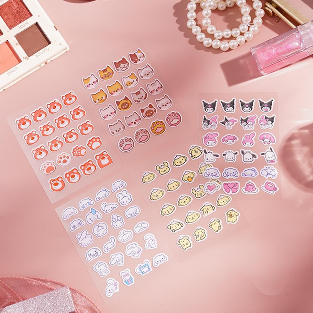 Cute Cartoon Design Acne Sticker 20/24PCS Color Acne Sticker PE Pimple ...