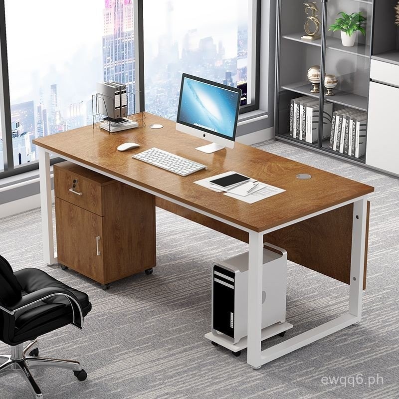 Office Desk Simple Modern Home Computer Table and Chair Combination ...
