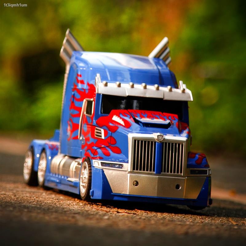 COD☆ Optimus Prime Transformers remote control car toy leader s ...
