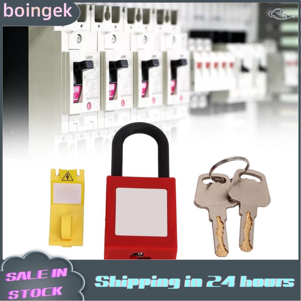 Boingek Breaker Padlock Reinforced Nylon Circuit Lock Kit Pin Fixing ...