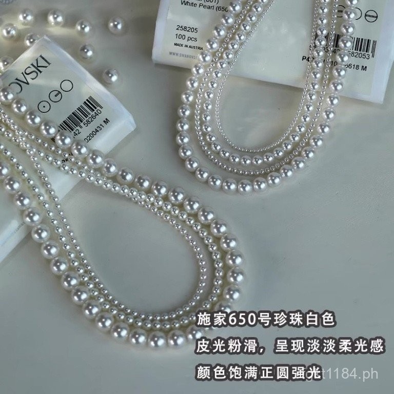 Necklace Necklace Pearl baby2024Shijia Collarbone Chain Niche ll ...