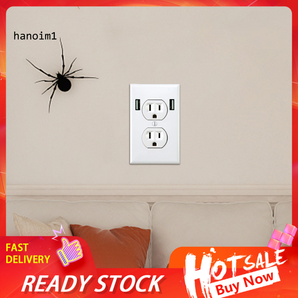 Fake Wall Outlet Prank Realistic Electrical Socket Decal Realistic Fake ...