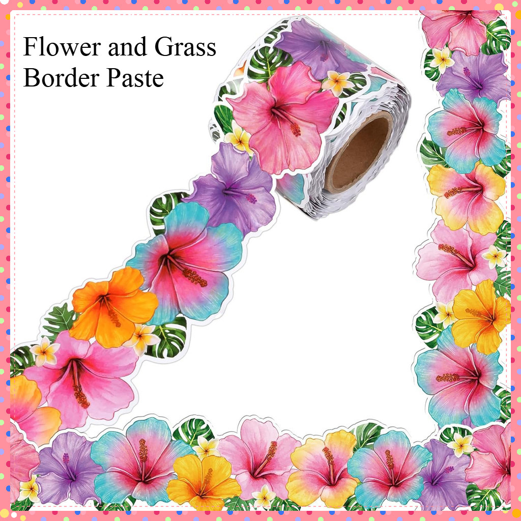 18.5m*7.5cm Super Borders Trim Wall Decals Sticker for School Bulletin ...