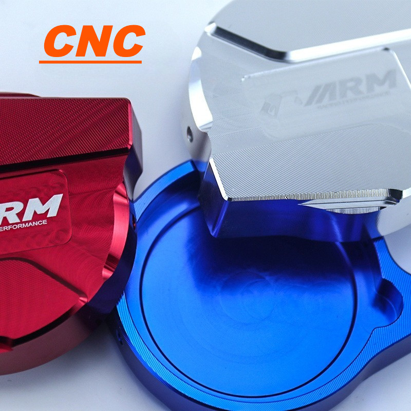 New Arm Gas Tank Cap Cover Aluminum Full CNC Arumi Universal Yamaha ...