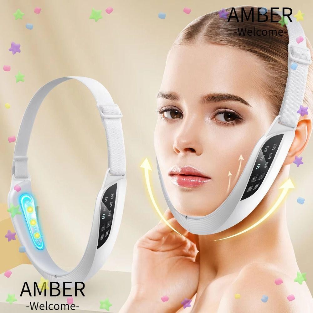 AMBER EMS Face Slimming Device, Electric Micro-current Firming Facial ...
