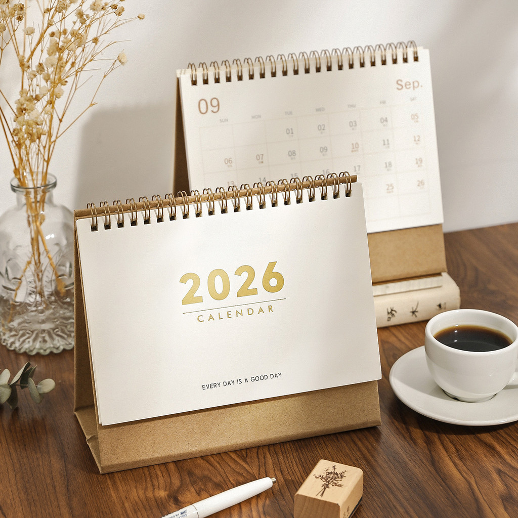 Desk Calendar 2025-2026 Large Desk Pad Calendar Covering September 2025 ...