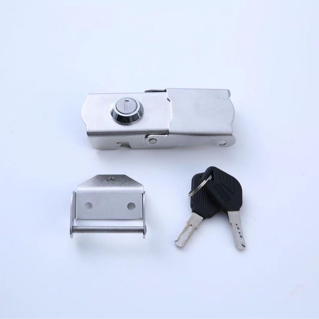 1PCS Motorcycle trunk lock stainless steel trunk lock thickened ...