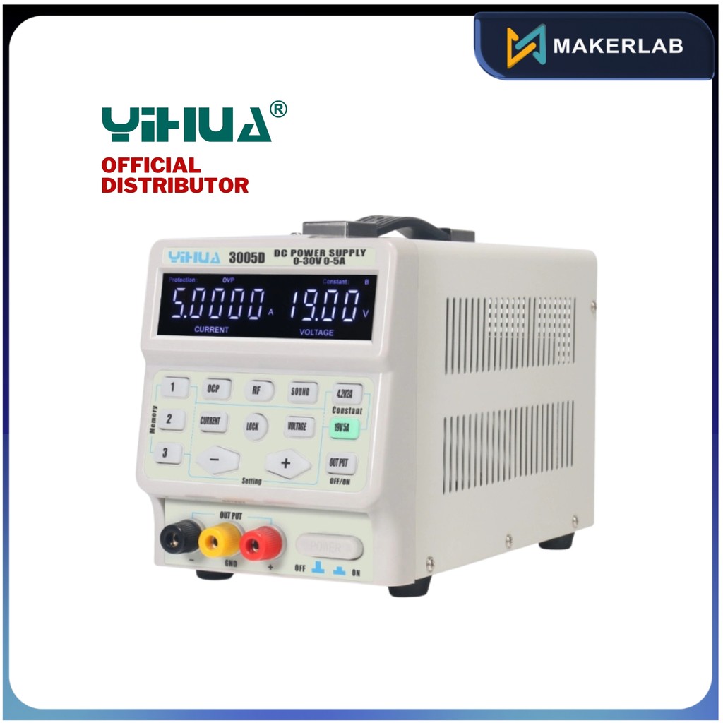 YIHUA-3005D Digital Program Controlled Switching Power Supply | Shopee ...