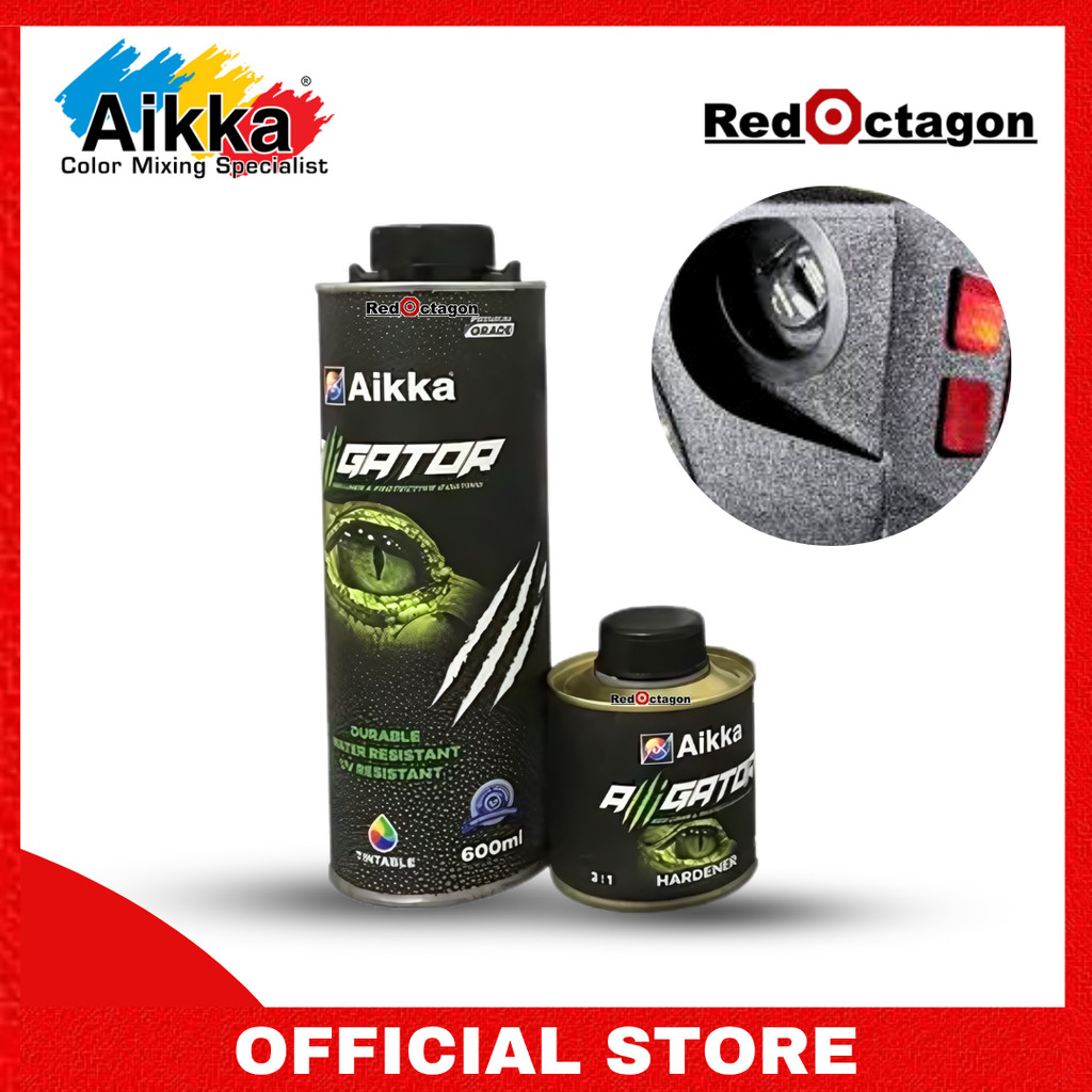 Aikka Alligator Paint Bed Liner and Protection Coating Set Car paint ...
