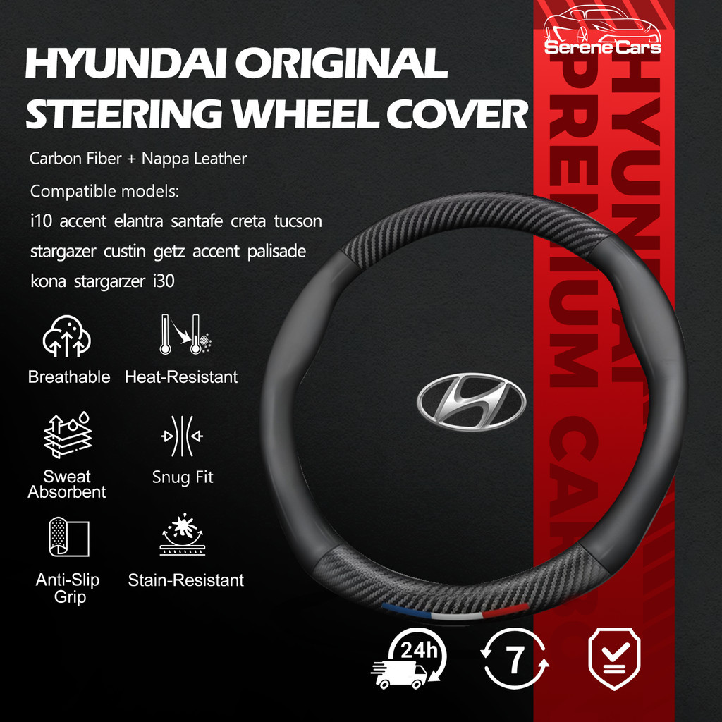 Hyundai Accent Eon Getz Tucson Starex Stargazer Steering Wheel Cover ...