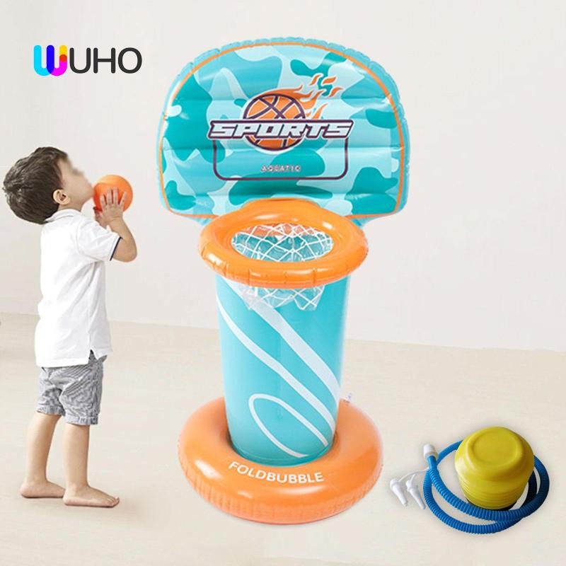[WUHO] Pool Basketball Hoop for Kids Summer Portable Floating Water ...