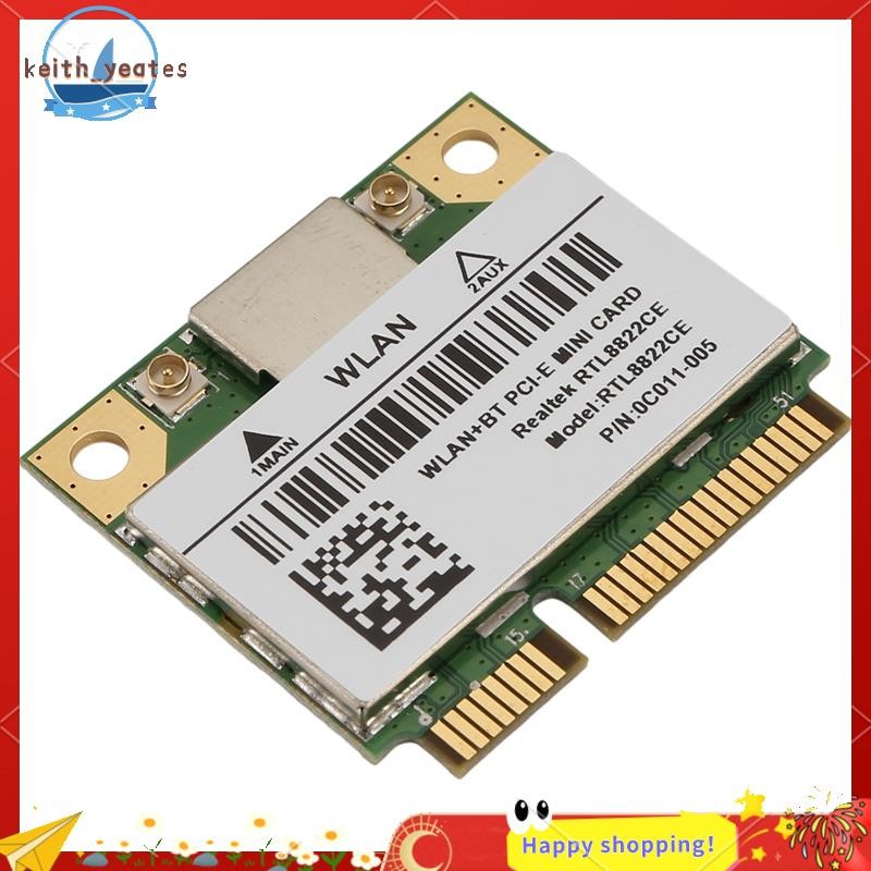 RTL8822CE 1200Mbps 2.4G/5Ghz 802.11AC WiFi Card Network Mini PCIe 5.0 ...