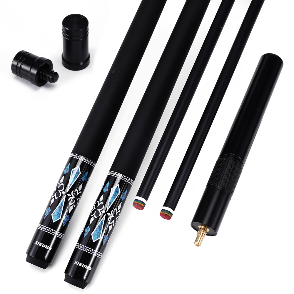 Billiard Cue Black Technology Carbon Fiber Billiard Cue 1/2 Split Mid ...