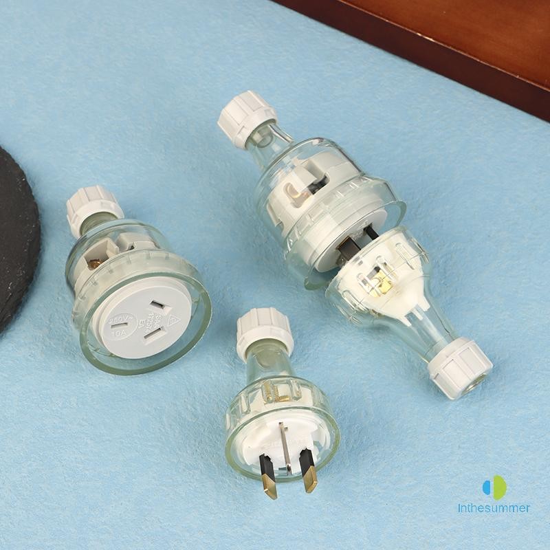 ITHT> 1Pc SAA Rewirable Plug Socket Australian Male Plug Female Socket ...