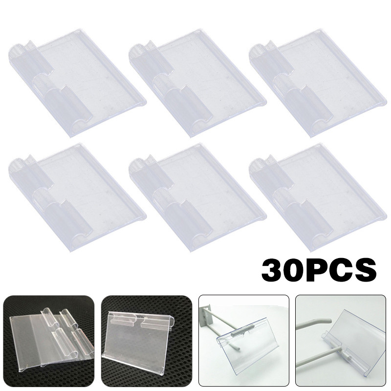 30pcs Shelf Retail Price Tag Label Commodity Price Display Label Price ...