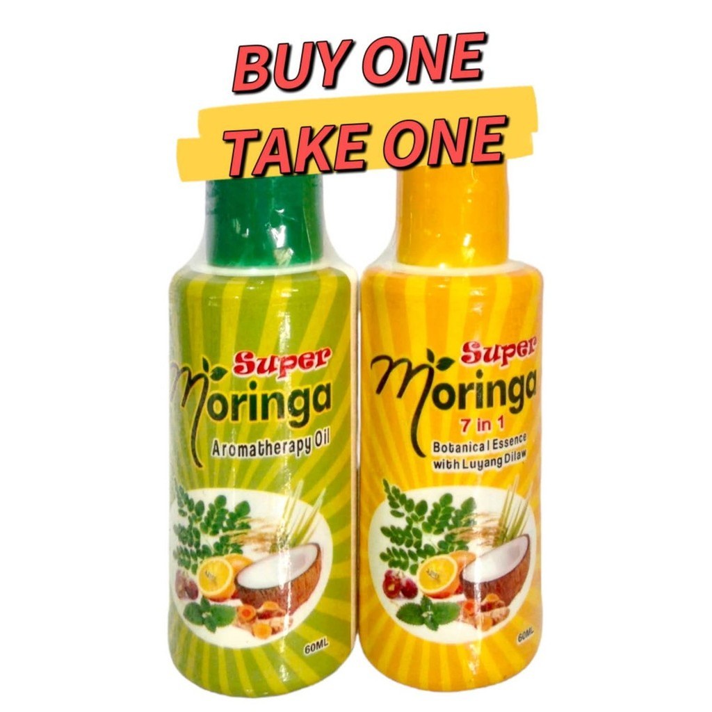 BUY 1 TAKE 1 Super Moringa 7 in 1 Botanical Essence with Luyang Dilaw ...