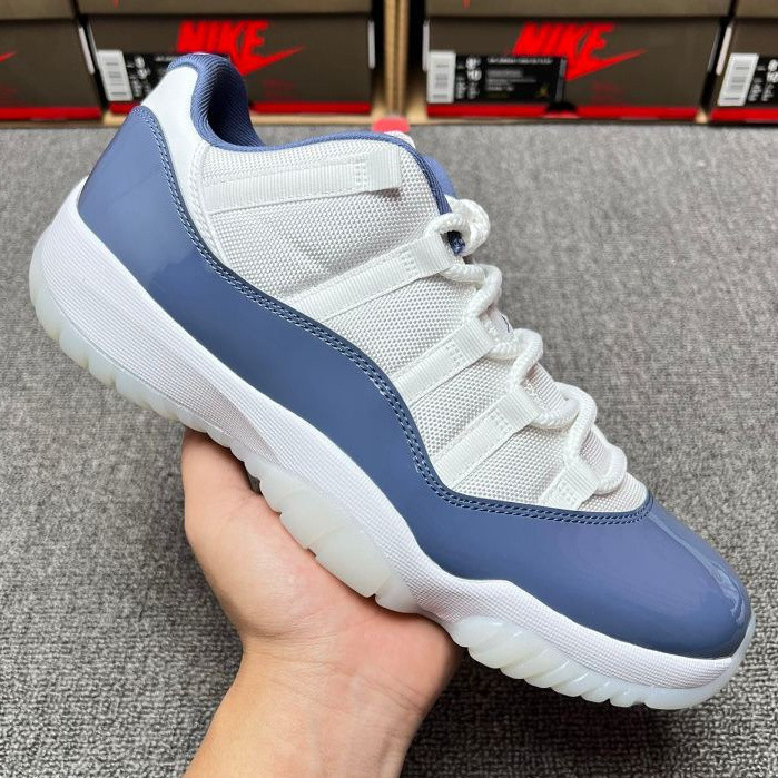 Popular 2024 JD 11 Retro Low Diffused Blue (2024) AJ11 sneaker for men ...