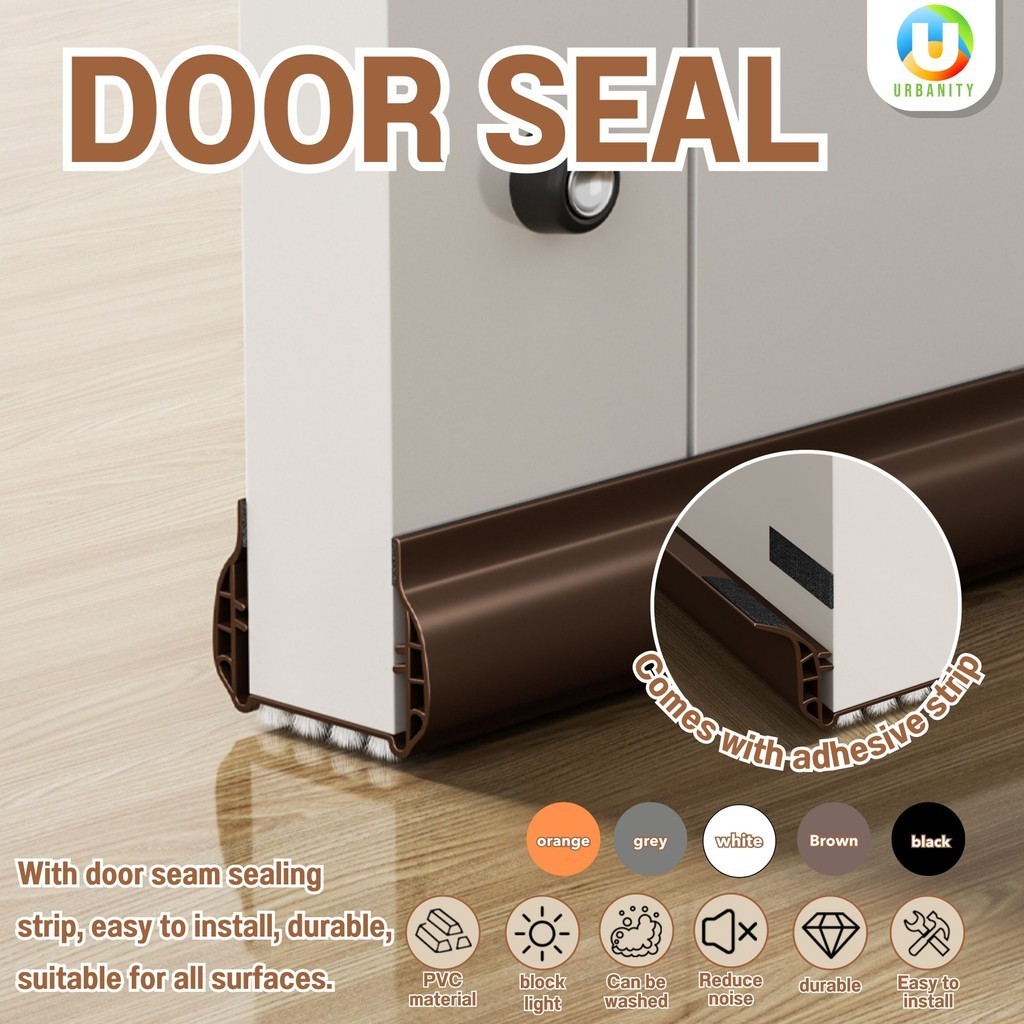 Fur door seal strip door bottom seam wooden door room door soundproof ...