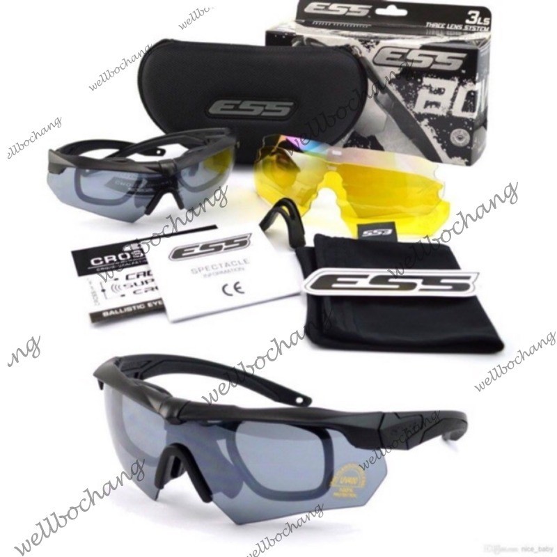 ESS tactical sunglasses UV protection glasses | Shopee Philippines