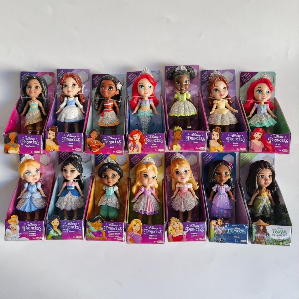Disney MINI DISNEY 100 Princess Series MINI Doll Doll Frozen Moana ...