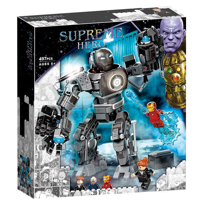 Compatible with Lego 76190 Steel Mecha MK1 Iron Overlord Battle Boy ...