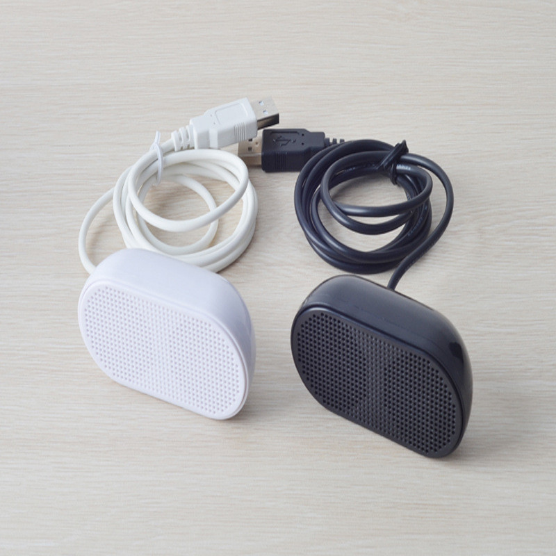 Mini Speaker Office Desktop Reminder No Sound Card Computer Amplifier ...