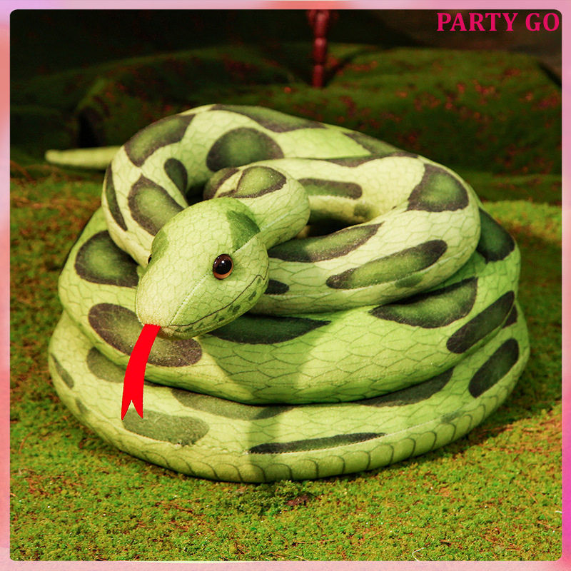 Realistic Snake Figure 2025 Chinese New Year Boa Constrictor Toy Fake ...