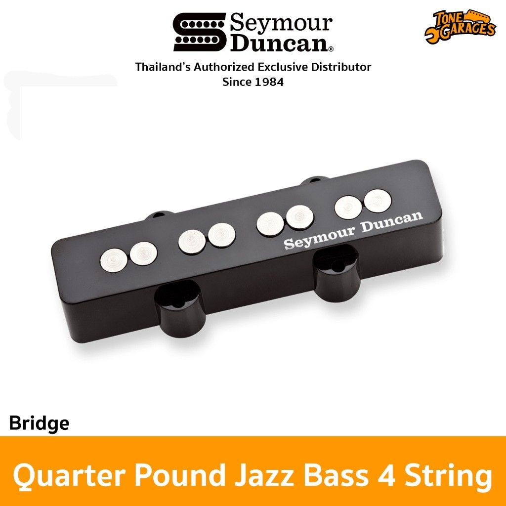 Seymour Duncan Quarter Poundtm Jazz Bass 4 String (SJB-3) Bridge 4 ...