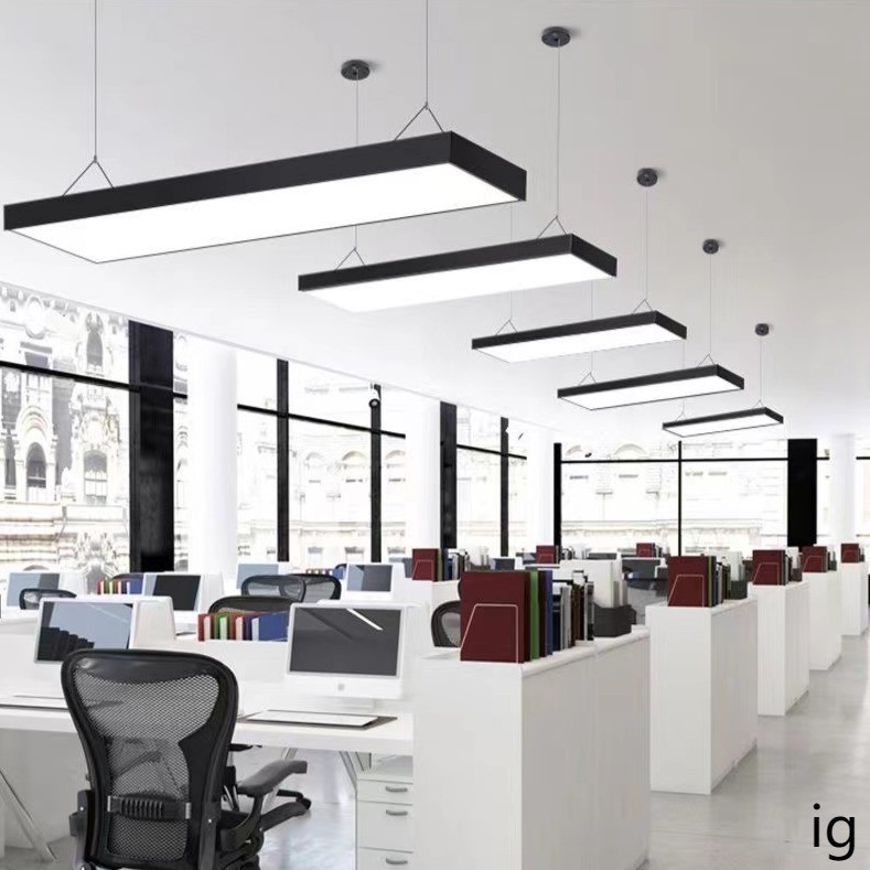 Modern LED Office Light Studio Ceiling Lamp Industrial Chandelier ...