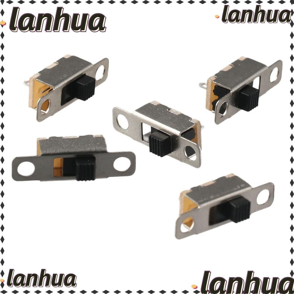 LANHUA 5pcs Micro Mini Toggle Switch, Panel Mount SS12F15 Slide ...