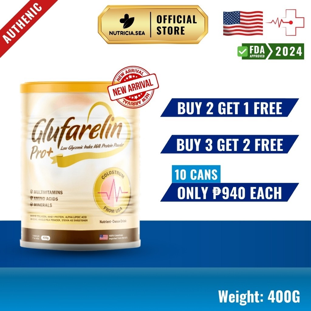 [BUY 2 GET 1 FREE] Diabetic milk, Gluparelin Pro Plus milk support ...