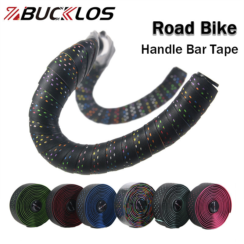 BUCKLOS Bike Bar Tape EVA Breathable Road Bicycle Handle Bar Belt Anti ...