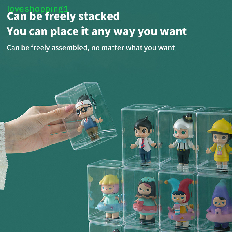 【LOV】 Display Rack Transparent Ladder Anime Car Model Blind Box ...