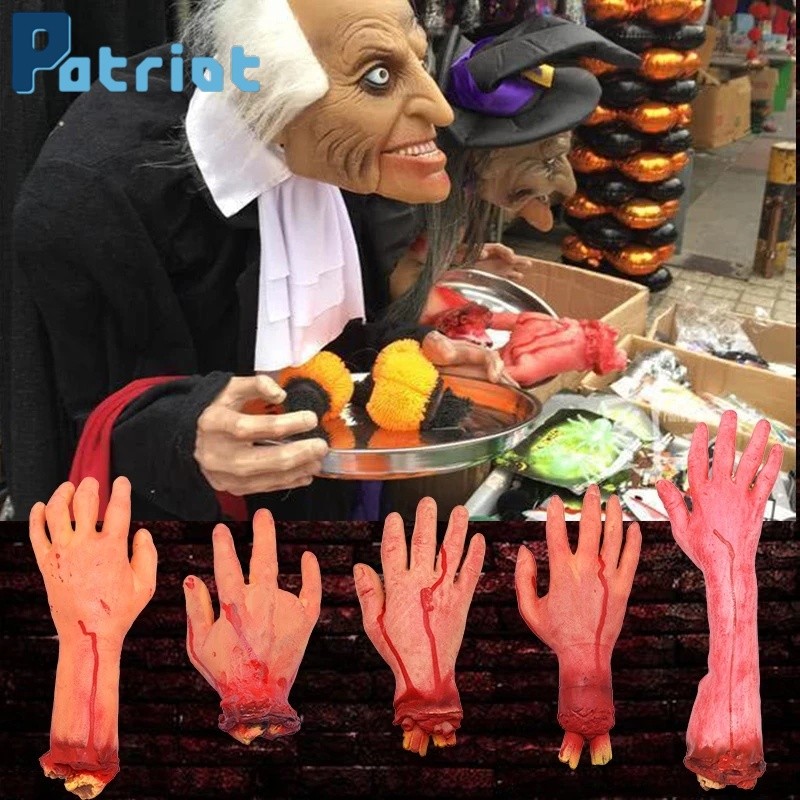 Horror Atmosphere Halloween Decoration,Blood Horror Broken Hand Foot ...
