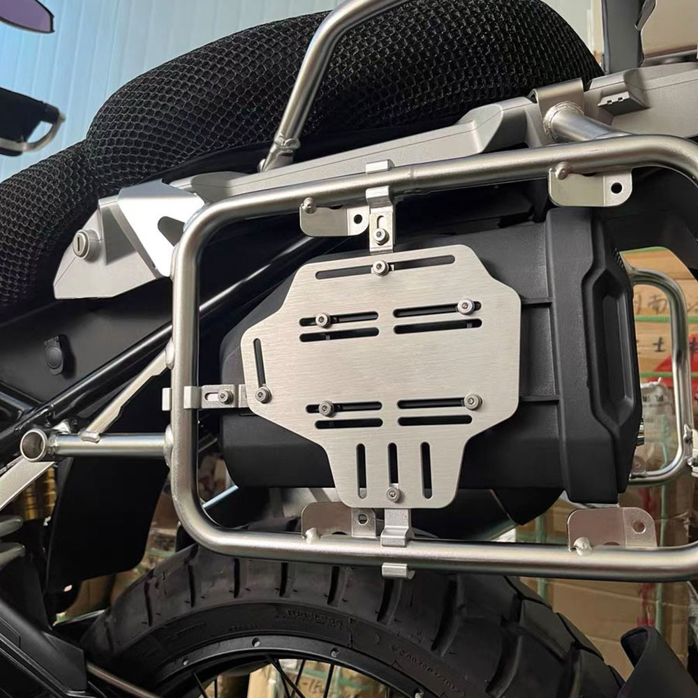 ADV Motorcycle Toolbox Waterproof Side Box Frame Aluminum Alloy Lock ...
