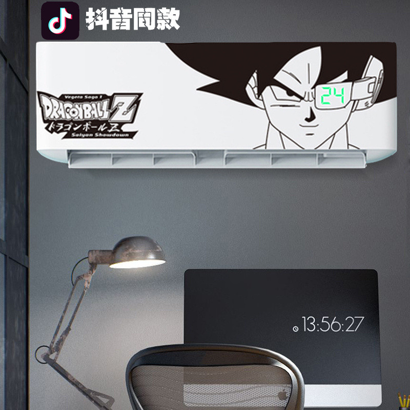 Dragon Ball Vegeta Wall Stickers Anime Waterproof Air Conditioner ...